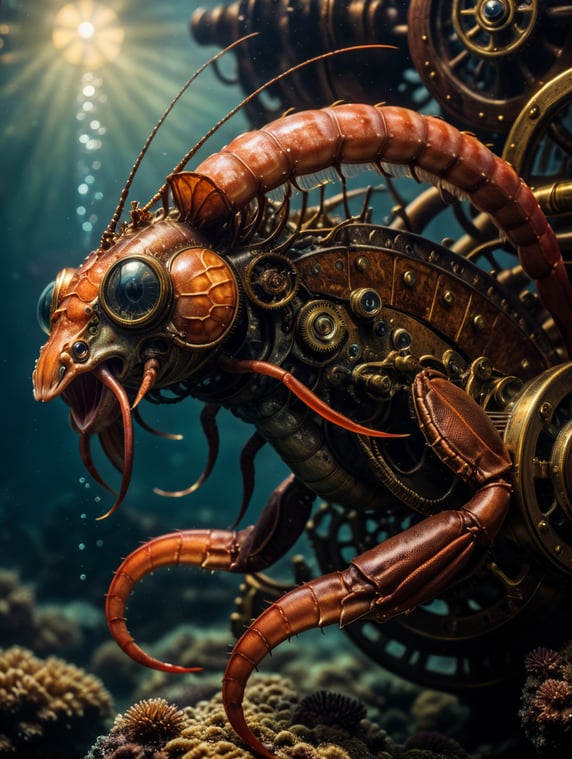 Premium Free ai Images | image beautiful steampunk unique artwork ...