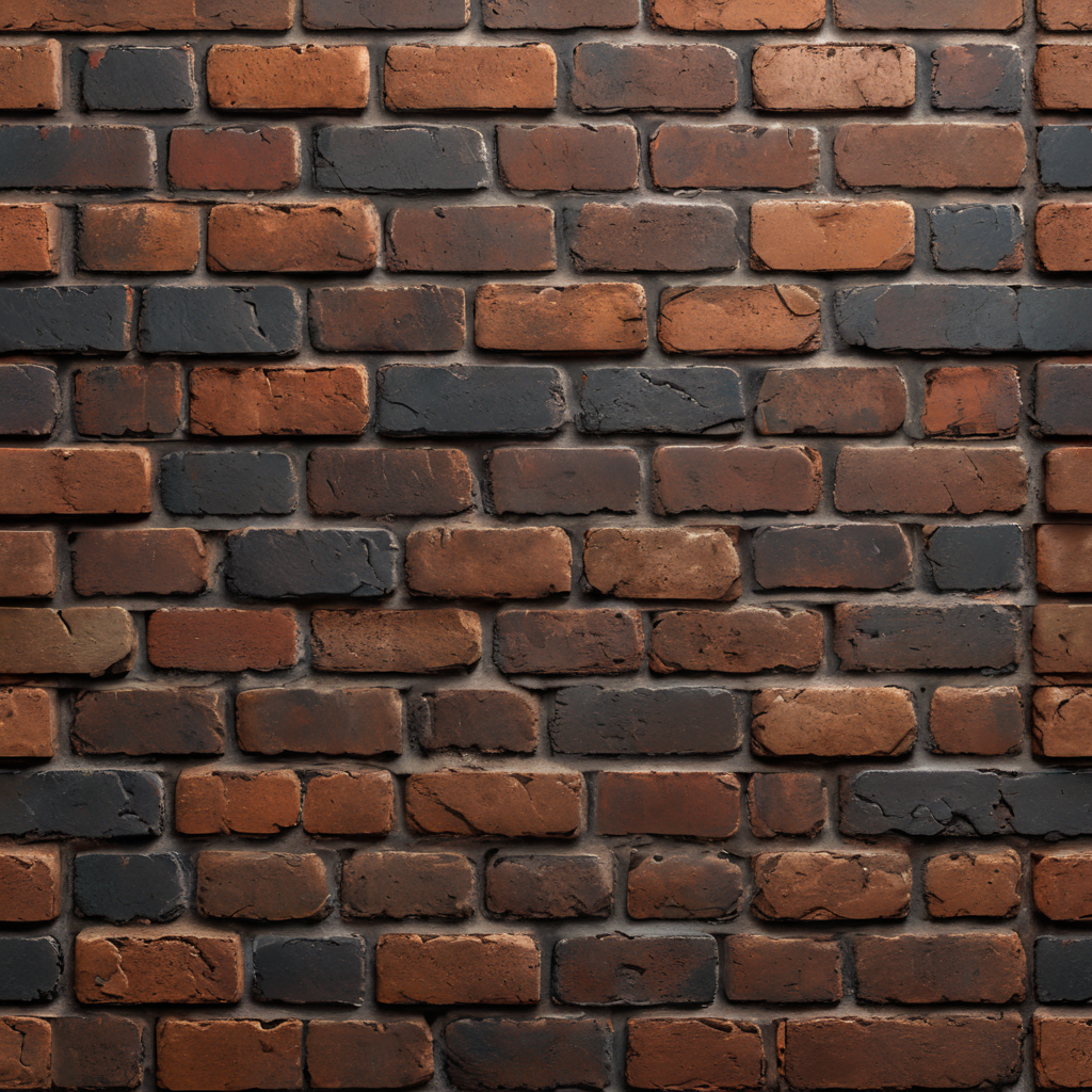 Premium Free ai Images | old brown brick texture seamless