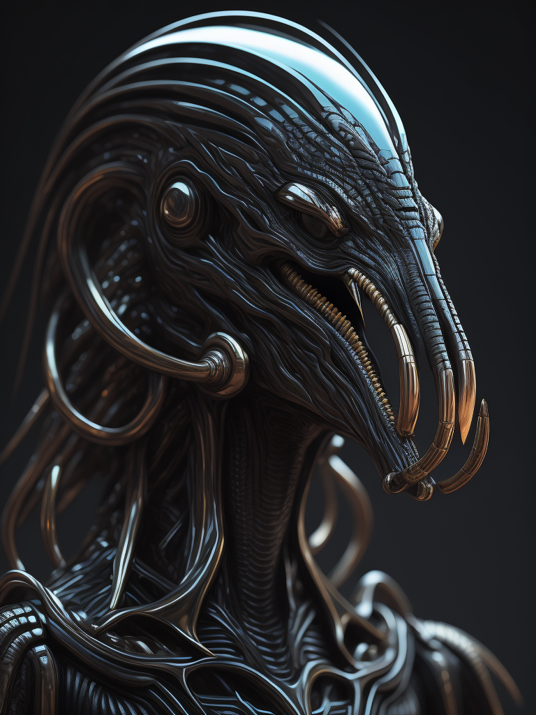 Premium Free ai Images | abstract hyperrealism shiny fluorescent ...