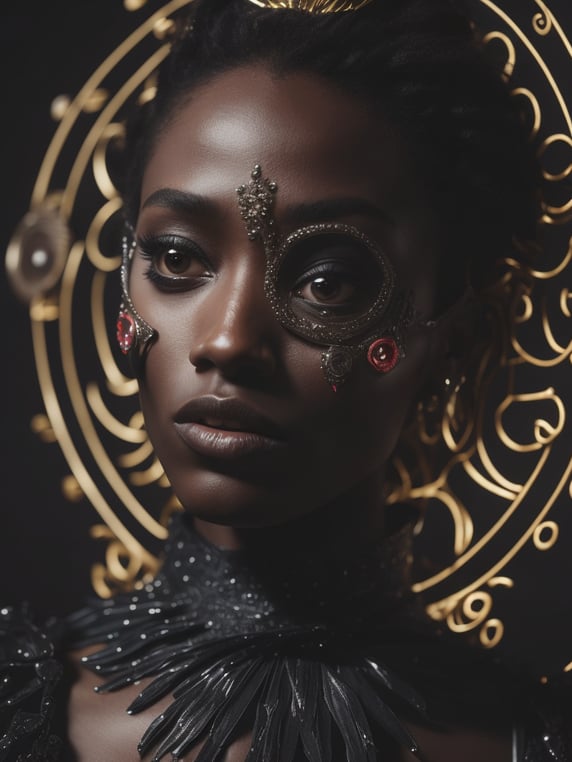 Premium Free ai Images | fashionable portrait of leela turanga dreaming ...