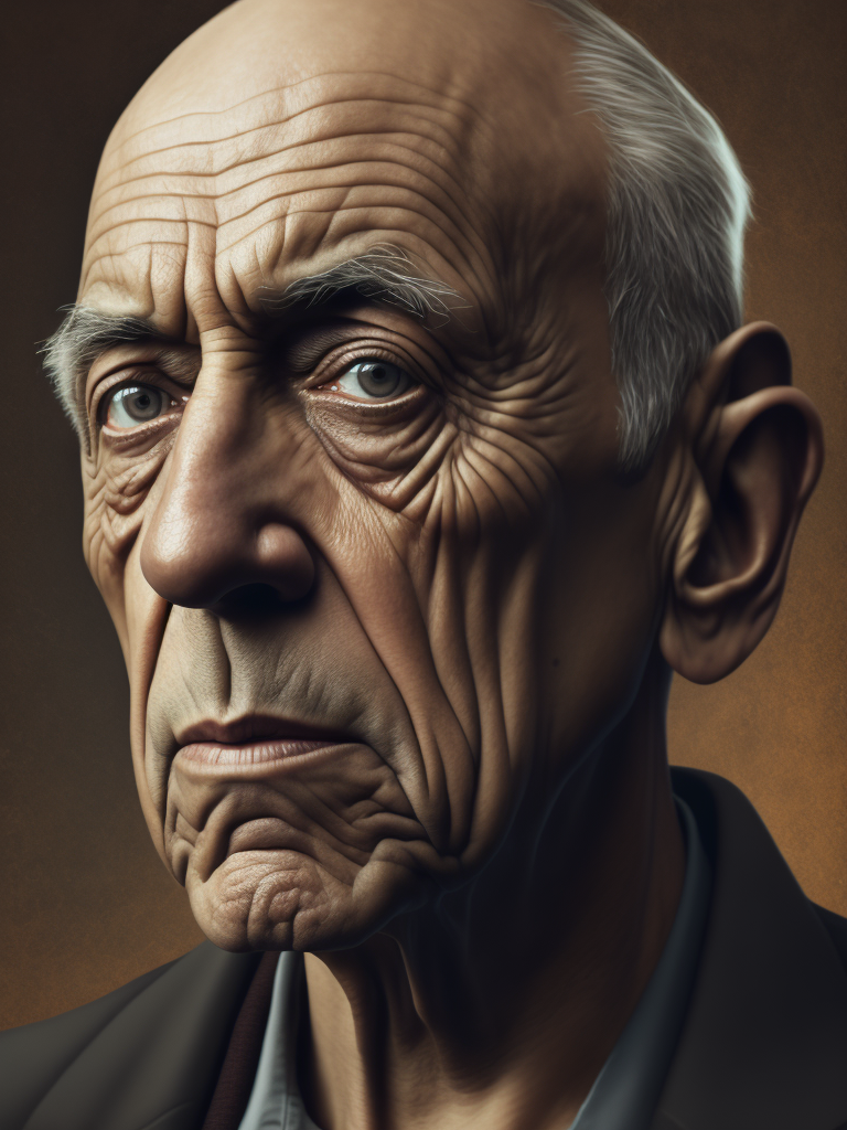 Lumenor AI Image Generation - self portrait of pablo picasso cubism