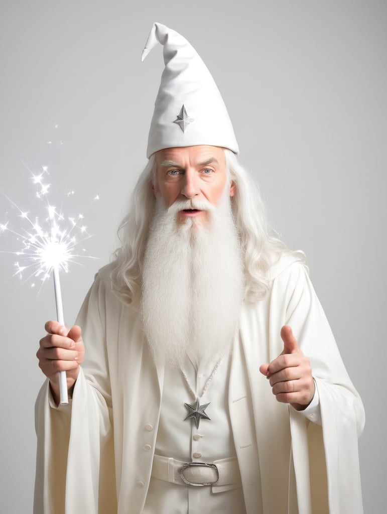 Premium Free ai Images | wizard in crazy party