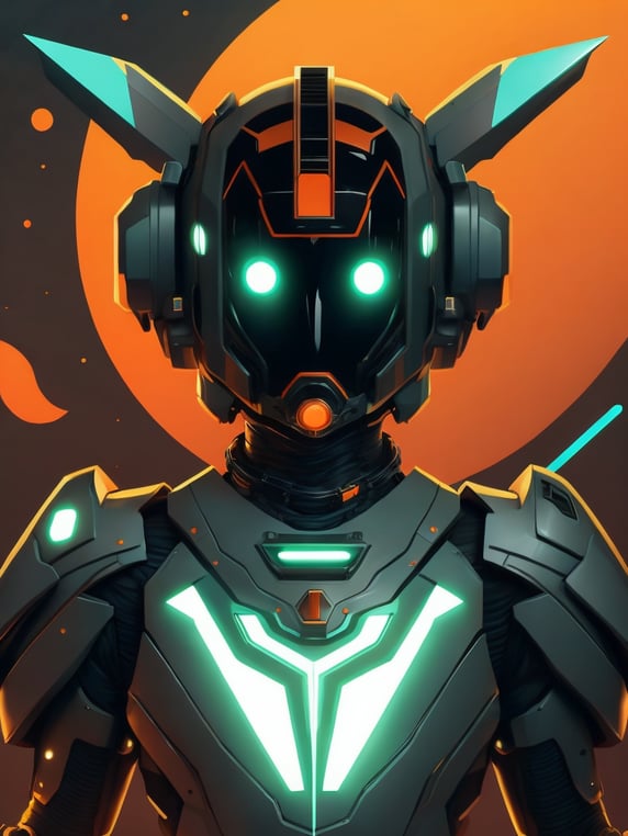 Premium Free ai Images | green monochromatic avatar vector illustration ...