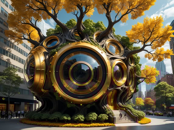 Premium Free ai Images | dream prompt the craziest wide viewing angle ...