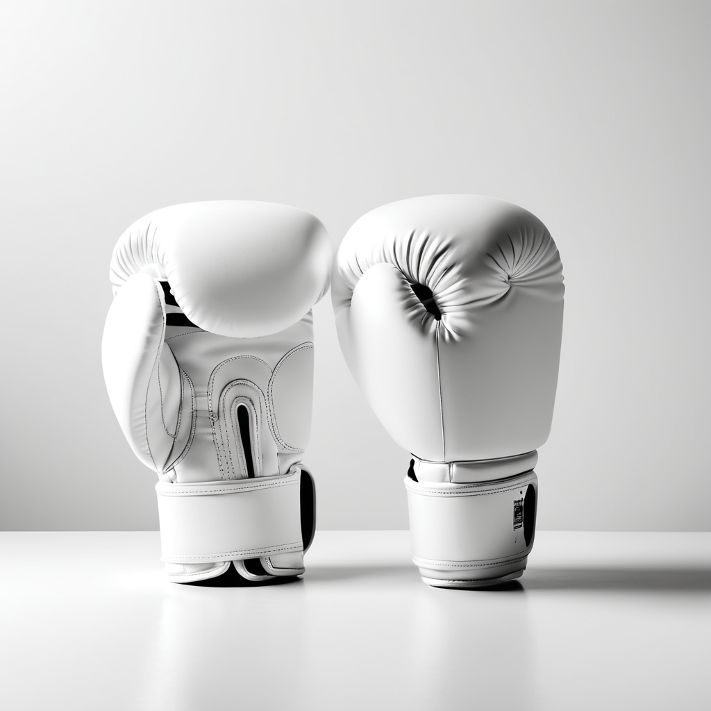 Premium Free ai Images | boxing gloves mockup