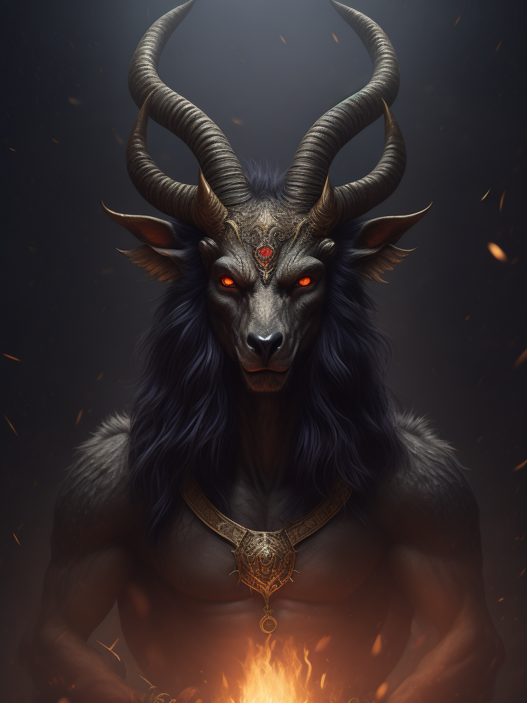Lumenor AI Image Generation - baphomet