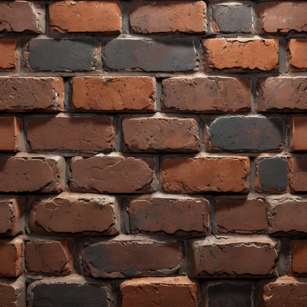 Premium Free ai Images | brown brick texture seamless