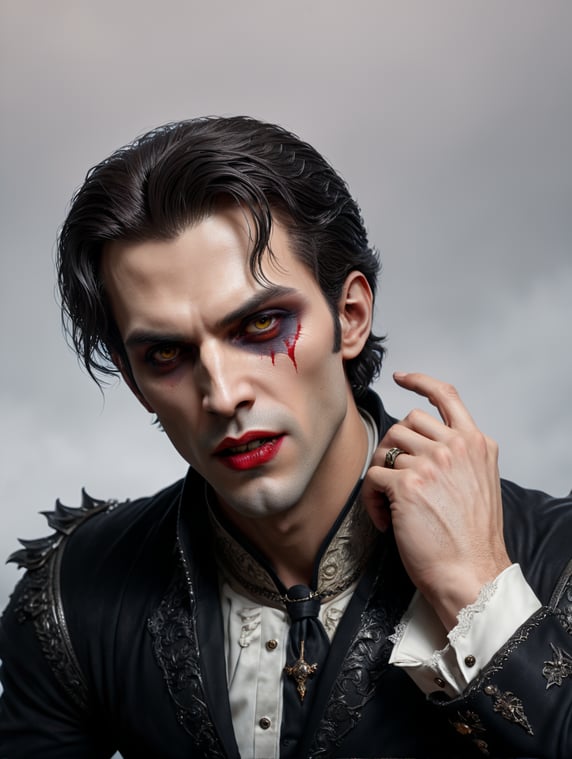 Premium Free ai Images | vampire prince