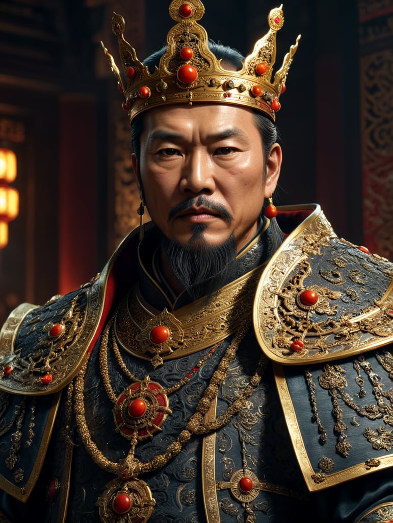 Premium Free ai Images | chinese king