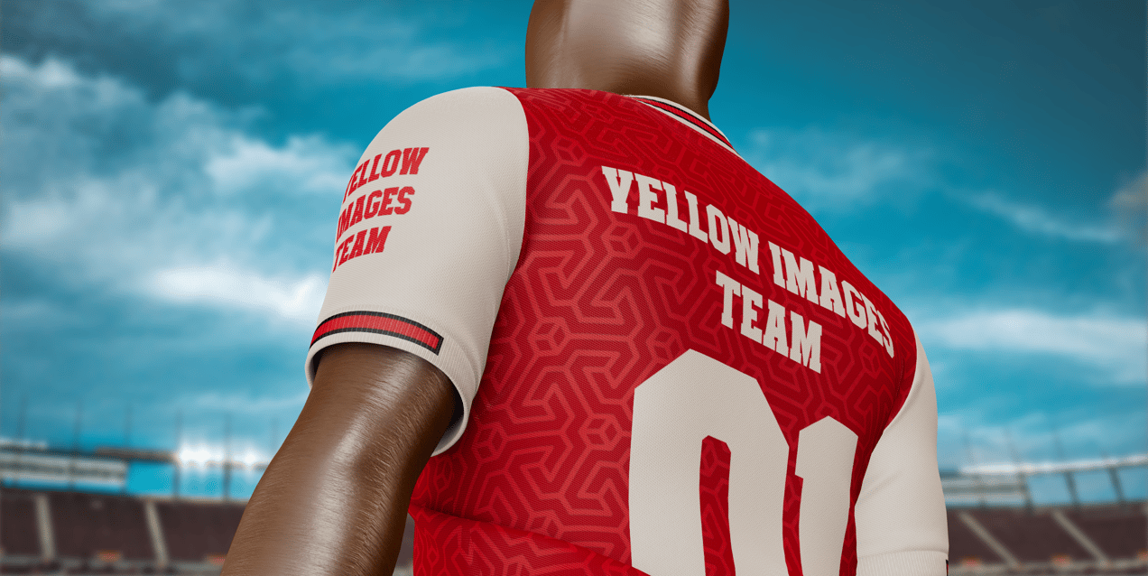 ProVisual — Men’s Full Soccer Kit 3D mockup and 3D model - customize ...