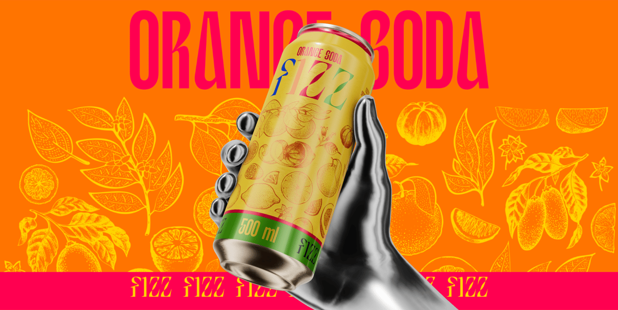 ProVisual — 500ml Can with Hand 3D mockup and 3D model - try it now and ...