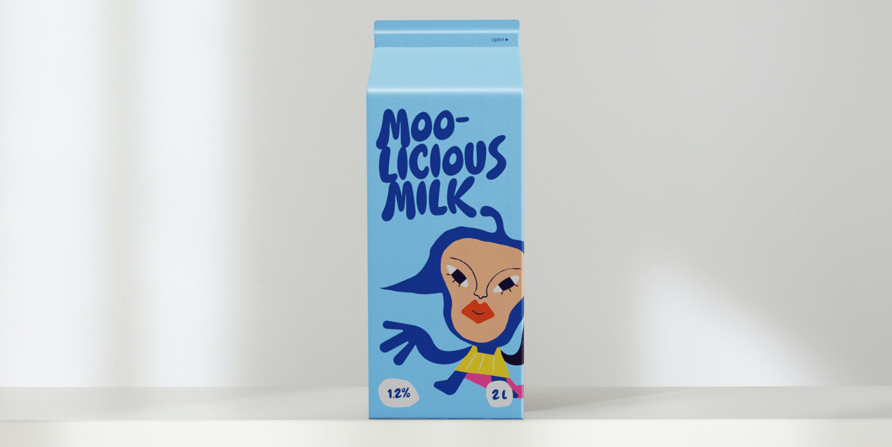 ProVisual — 2L Milk Pack 3D mockup and 3D model - visualize online now