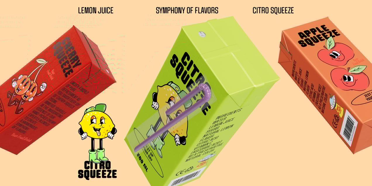 ProVisual — 200ml Juice Box 3D mockup and 3D model - see every detail ...