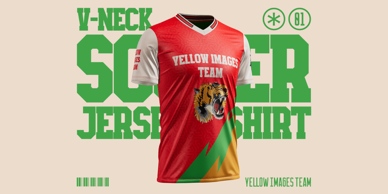 Jersey 3D Mockup and 3D Model. Edit online. ProVisual.