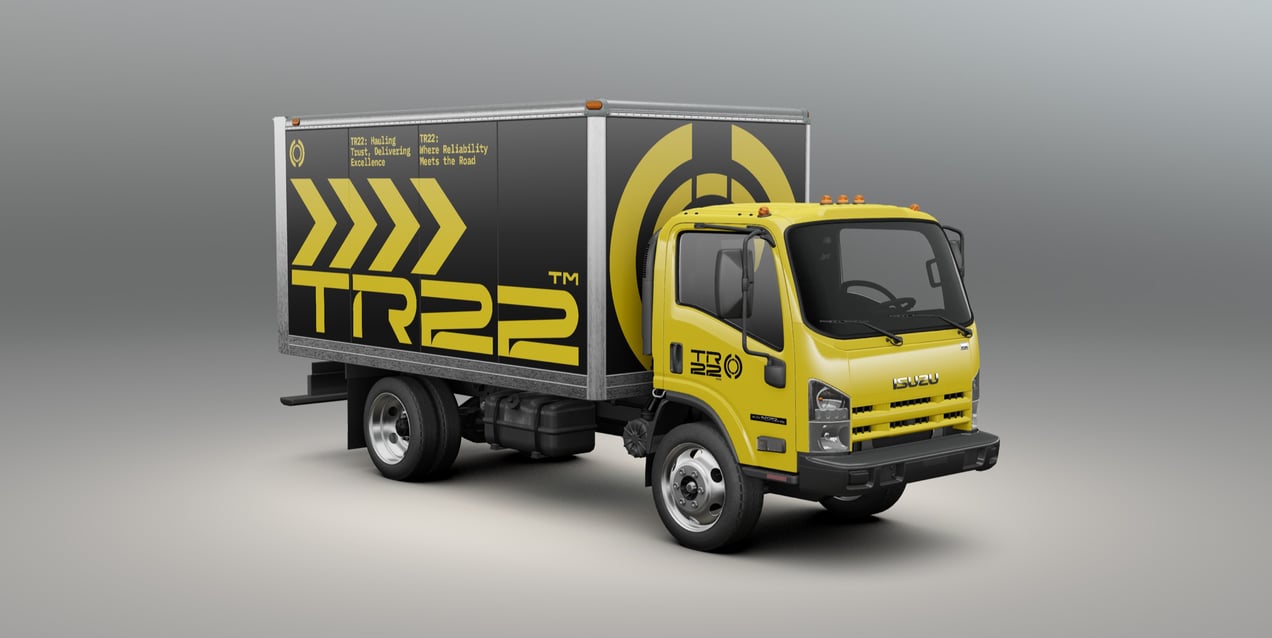 Isuzu NPR HD 2014 3D Mockup, 3D model. ProVisual.