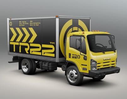 Isuzu NPR HD 2014 3D Mockup, 3D model. ProVisual.