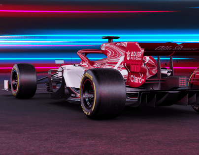 Car Mockup Formula 1 Race. 3D Mockup, edit online. ProVisual.