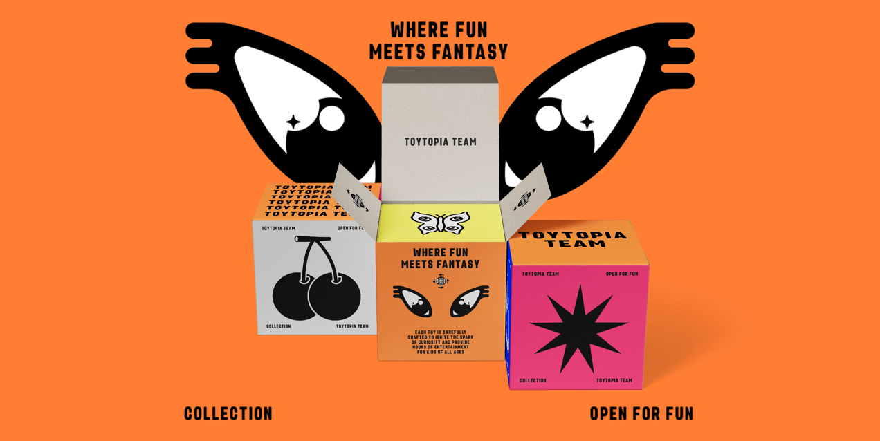 Box Mockup. Three Square Boxes. Edit online in ProVisual!