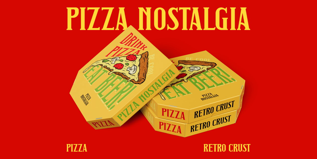 Free Pizza Box 3D mockup. Create presentations using Online Mockup ...
