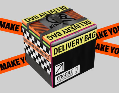 ProVisual — Food Delivery Bag 3D mockup and 3D model - try it now and ...