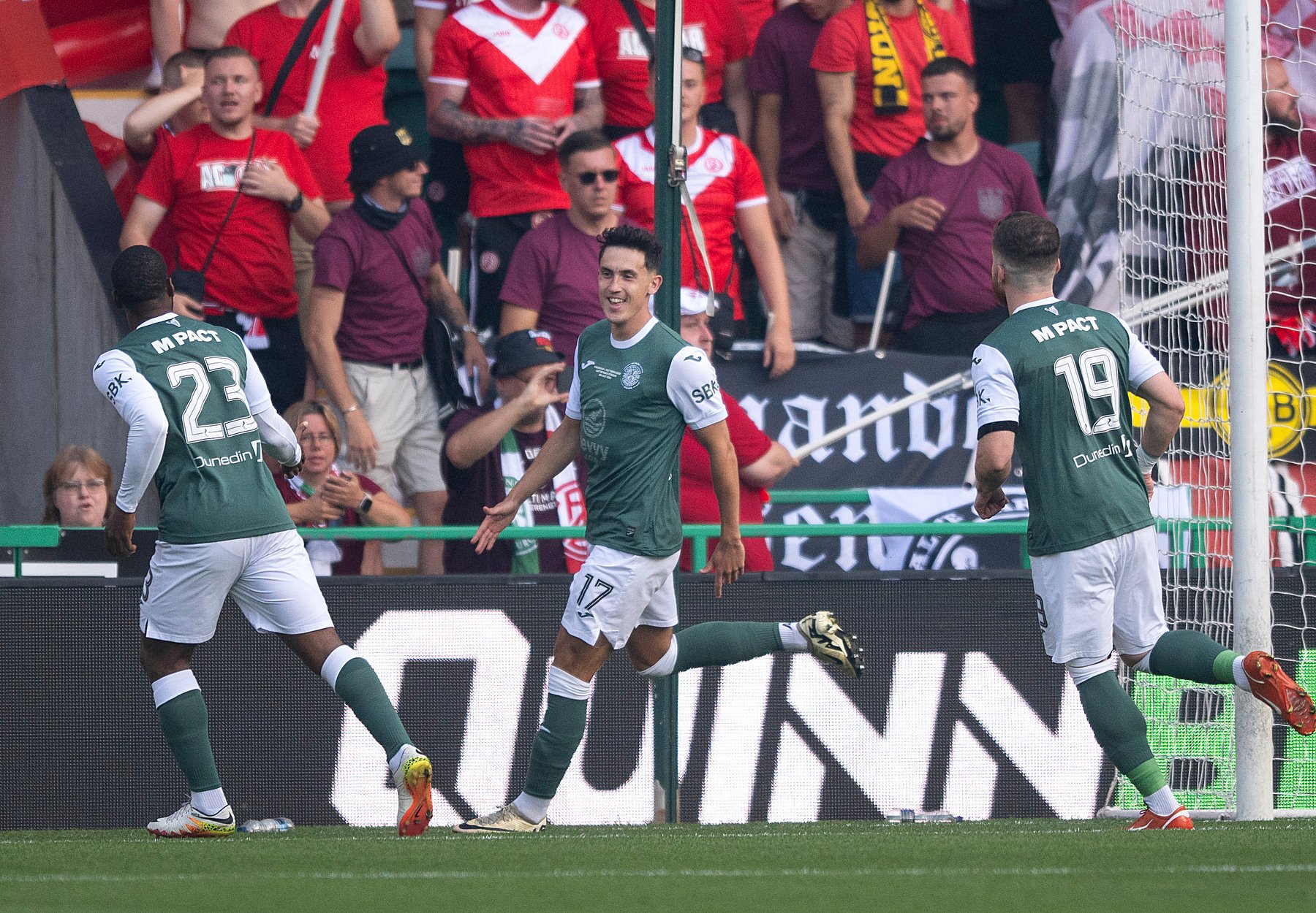 Dream start for Hibs new signing Jamie McGrath - The Edinburgh Reporter