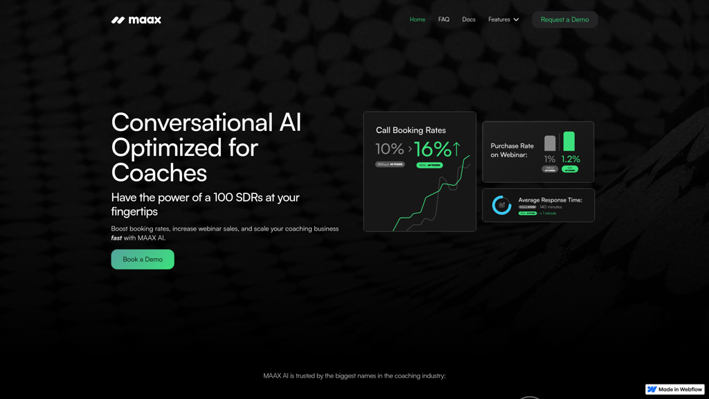 Maax AI Reviews, Alternatives, and Pricing updated September 2025