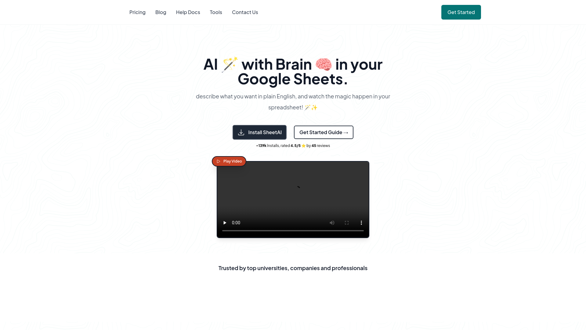 SheetAI Reviews, Alternatives, and Pricing updated July 2025