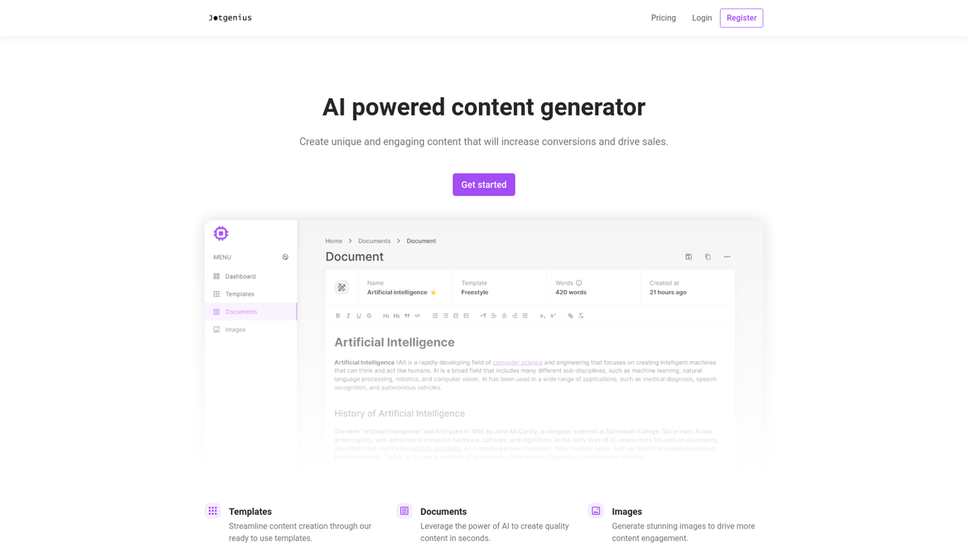 Jotgenius Reviews, Alternatives, and Pricing updated March 2025