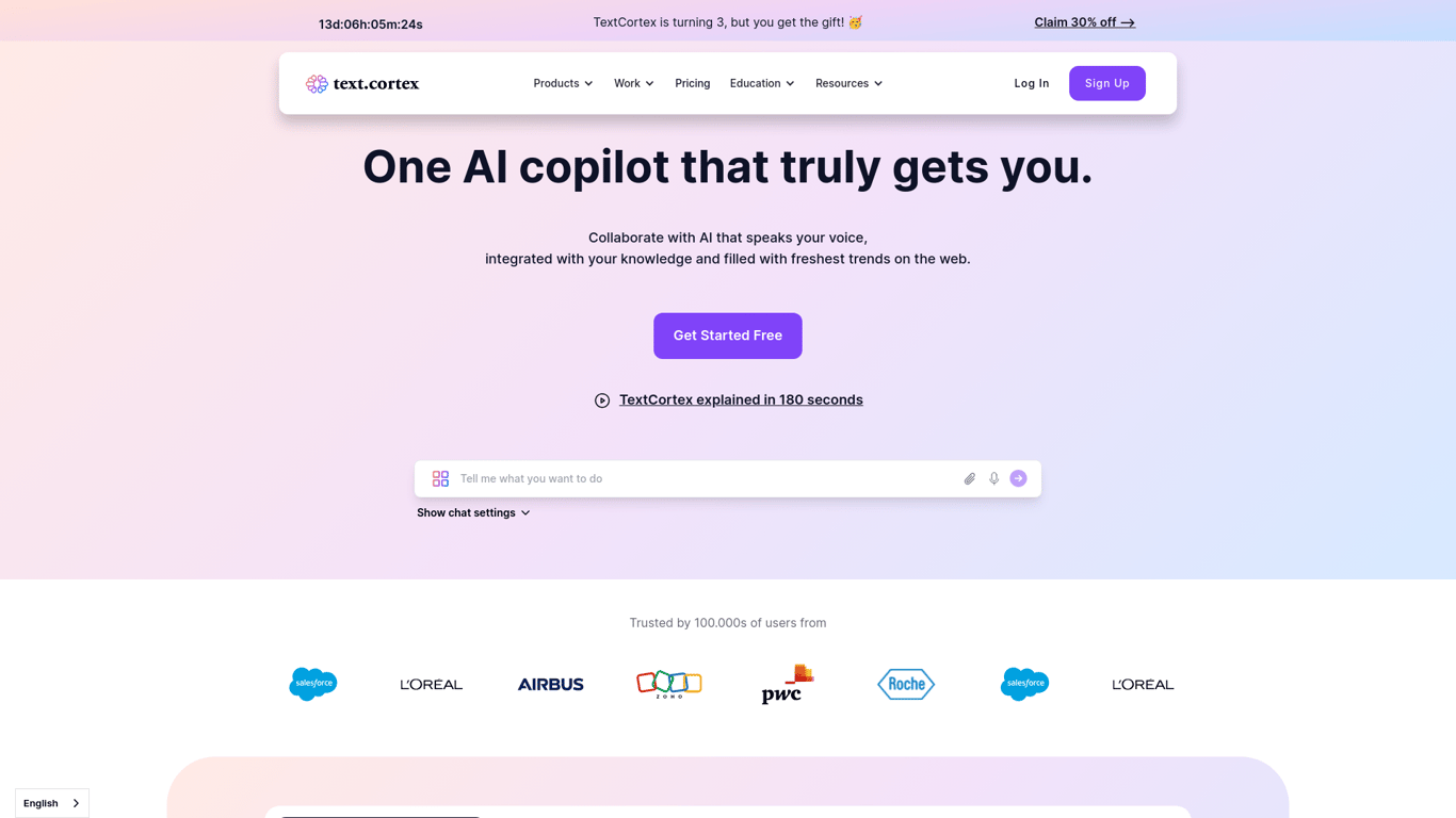 TextCortex AI Reviews, Alternatives, and Pricing updated October 2025