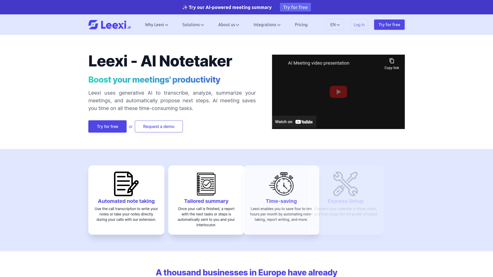 Leexi Reviews, Alternatives, and Pricing updated April 2025