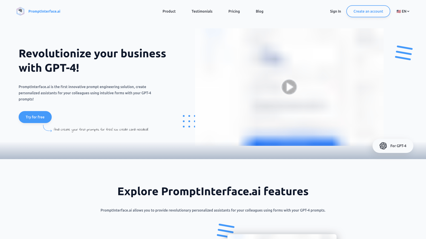 PromptInterface.ai Reviews, Alternatives, and Pricing updated April 2025