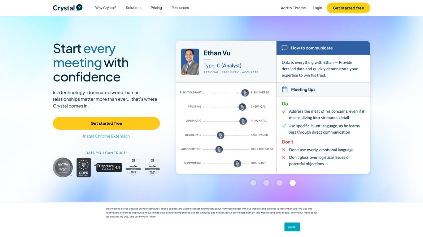 Crystal Reviews, Alternatives, and Pricing updated December 2025