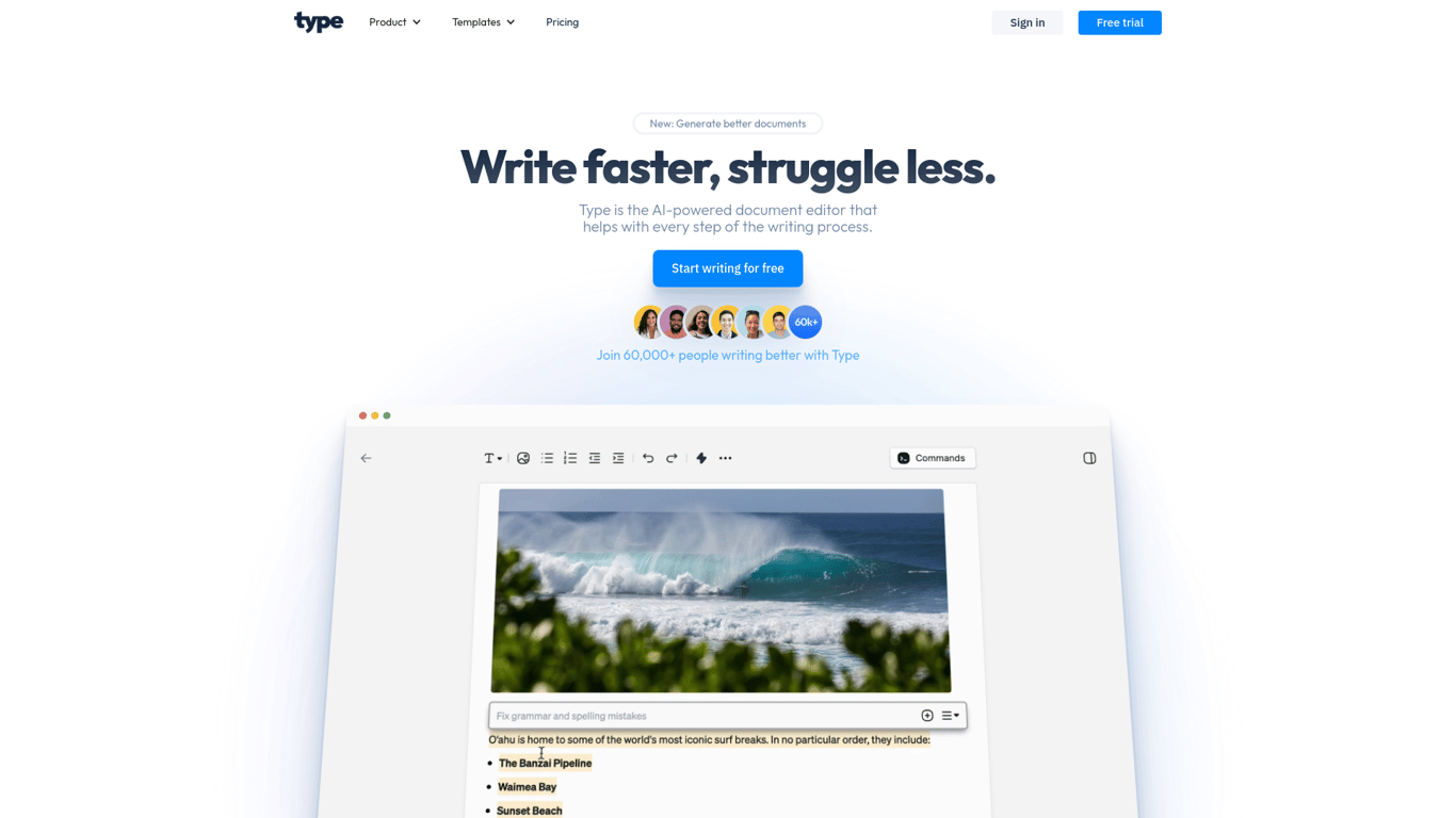 Type Review, Pricing & Alternatives (May 2026)