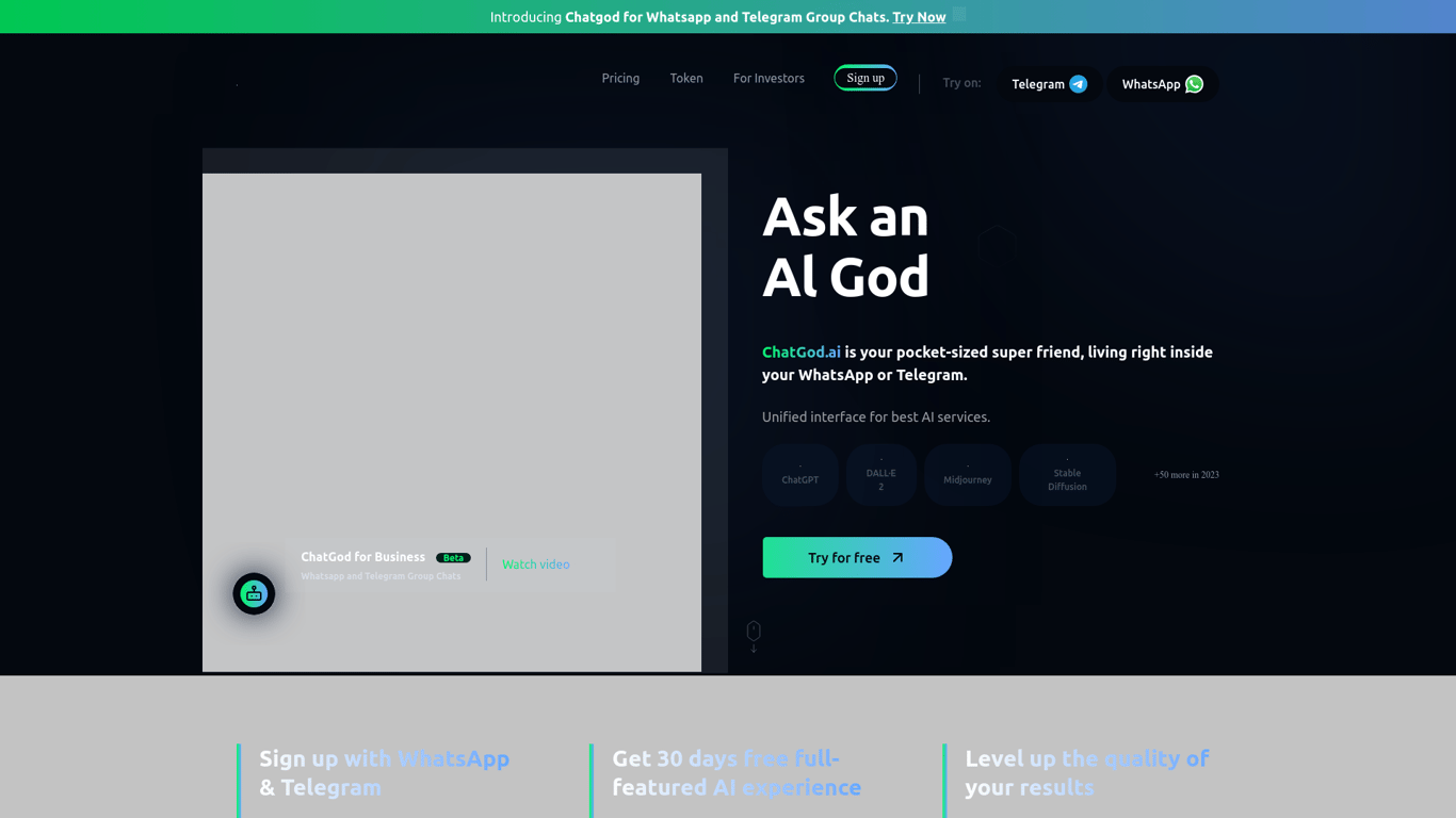 ChatGod Reviews, Alternatives, and Pricing updated June 2025