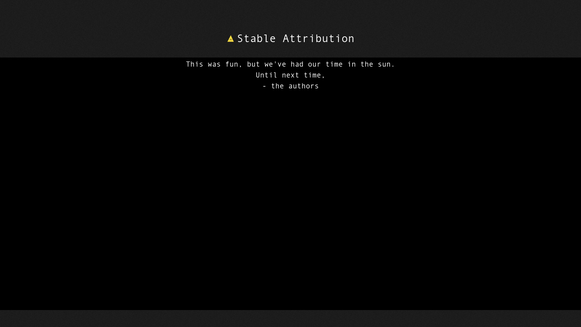 Stable Attribution Reviews, Alternatives, and Pricing updated March 2025