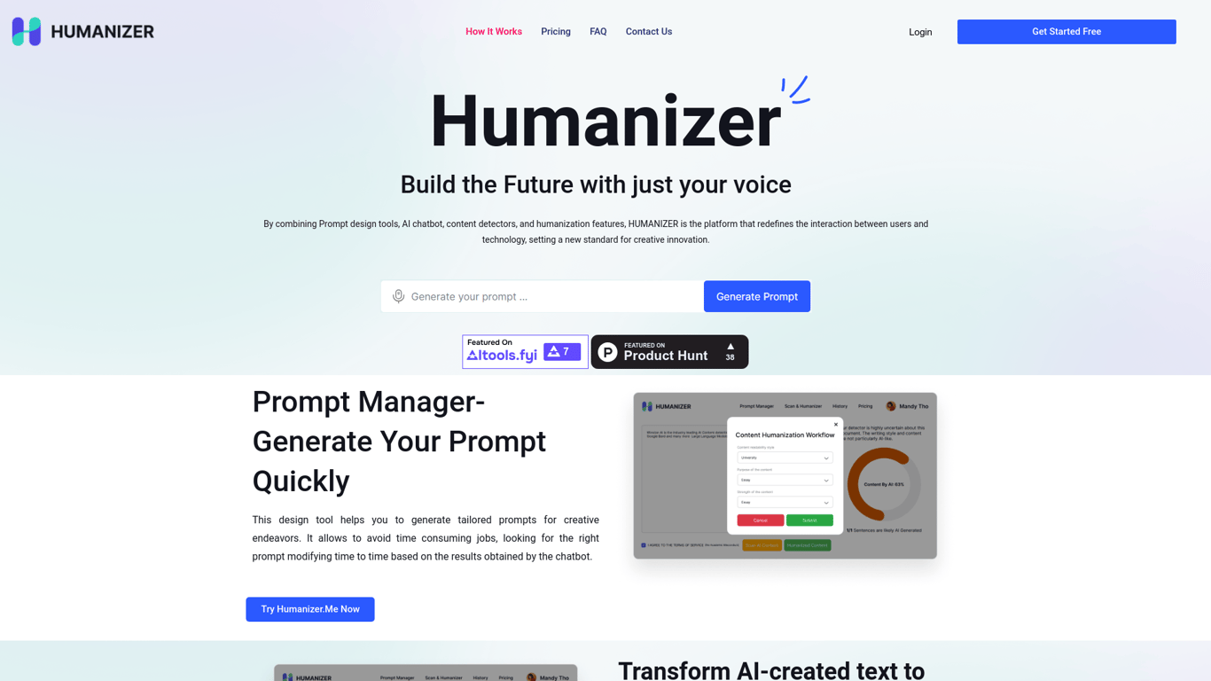 Humanizer.me Reviews, Alternatives, and Pricing updated August 2025
