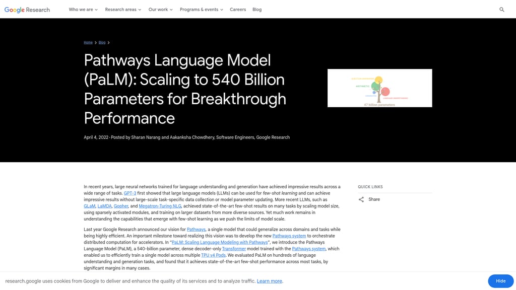 Pathways Language Model (PaLM) Reviews, Alternatives, and Pricing ...