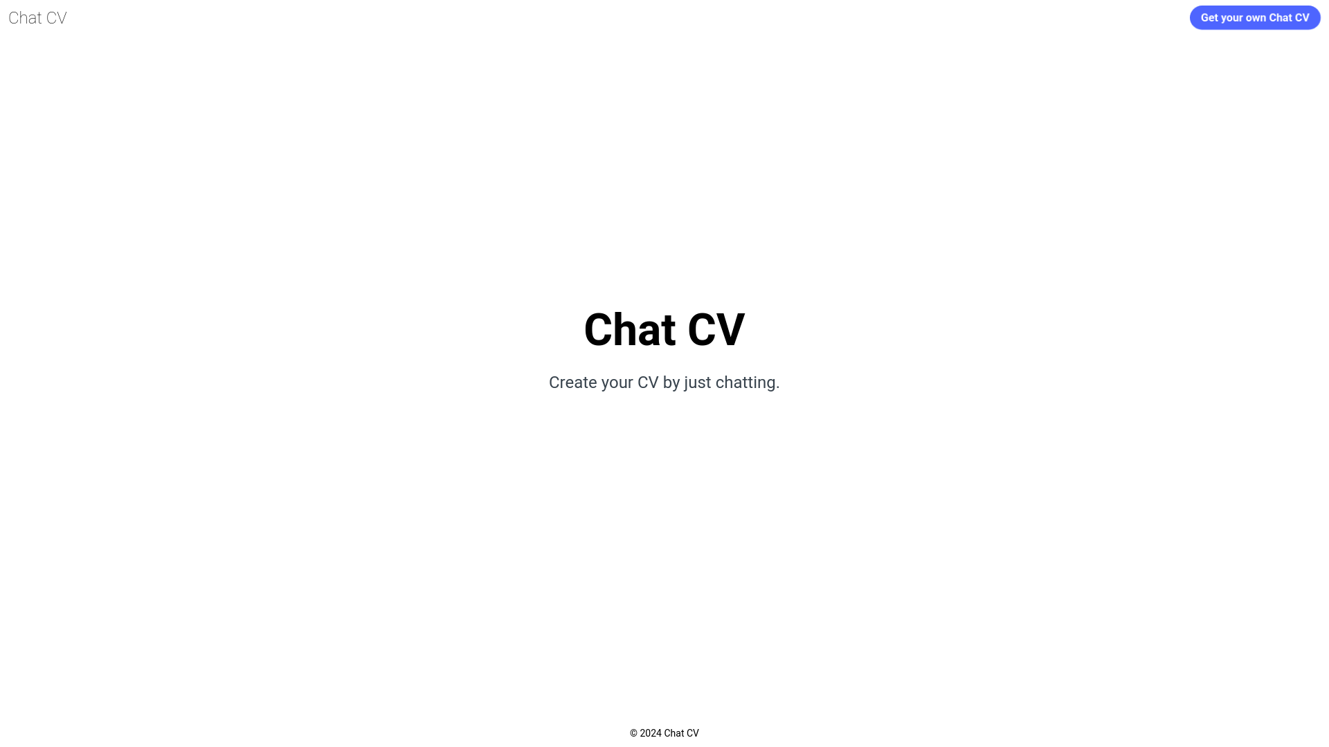 Chat CV Reviews, Alternatives, and Pricing updated March 2025
