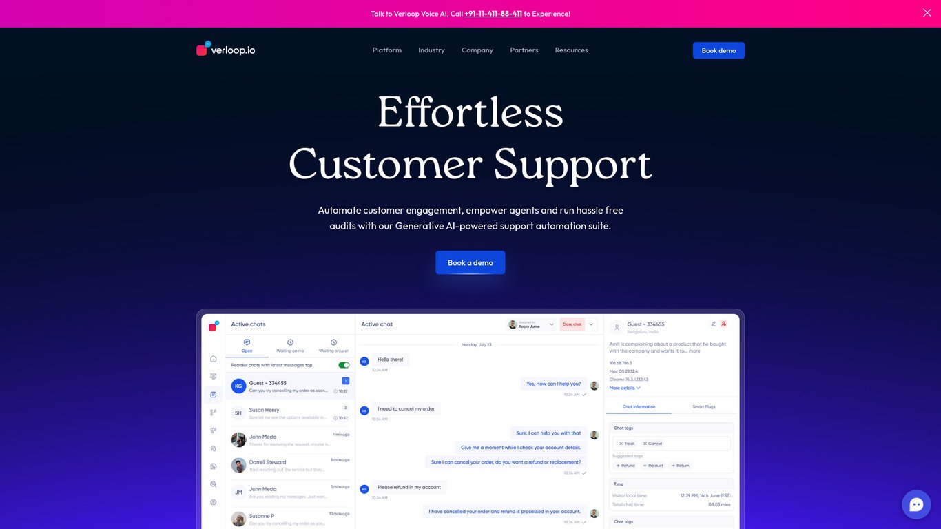 Verloop.io Reviews, Alternatives, and Pricing updated December 2025