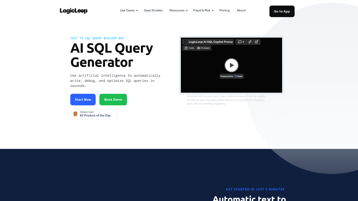 AI SQL By LogicLoop Reviews, Alternatives, and Pricing updated September 2025