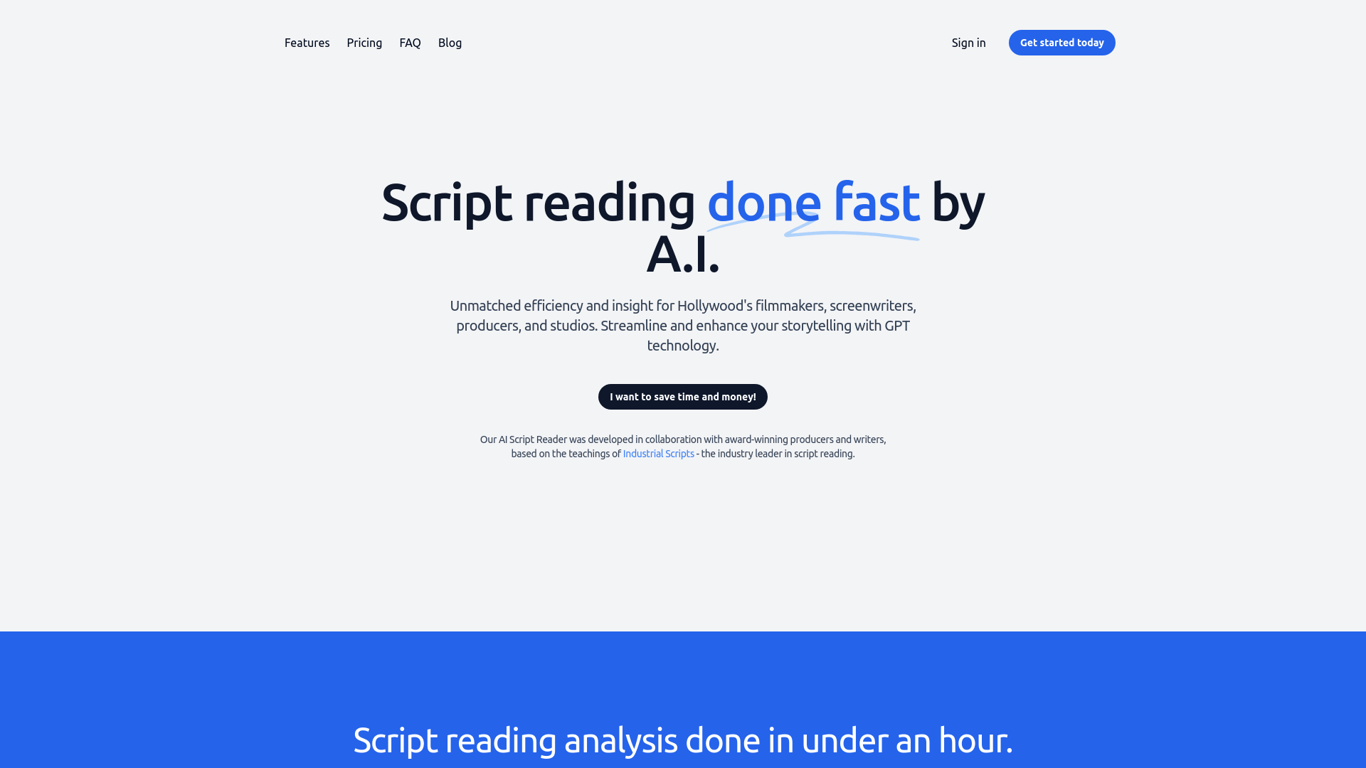 AIScriptReader Reviews, Alternatives, and Pricing updated December 2025