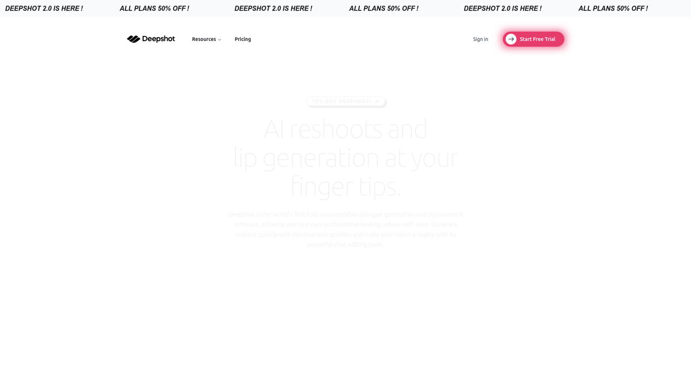 Deepshot AI Reviews, Alternatives, and Pricing updated June 2025