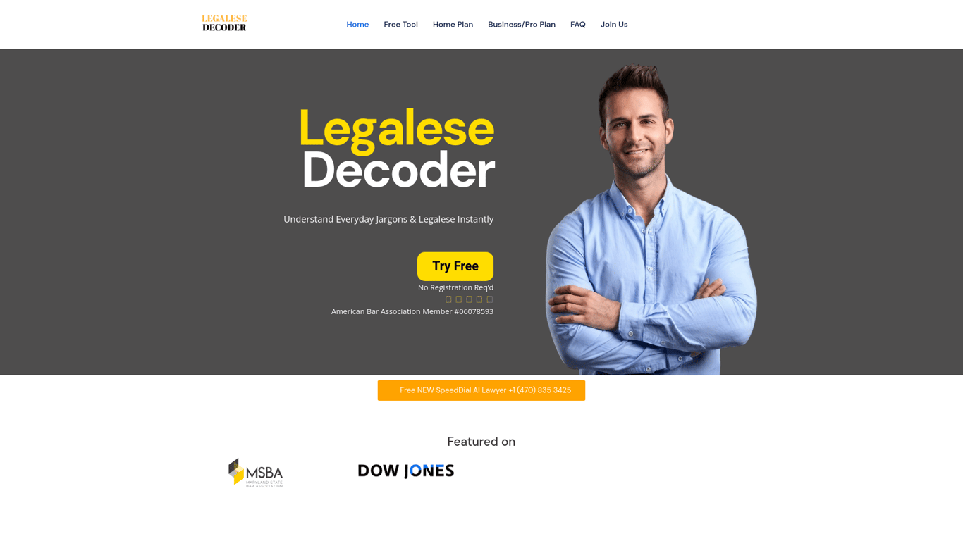 Legalese Decoder Reviews, Alternatives, and Pricing updated March 2025