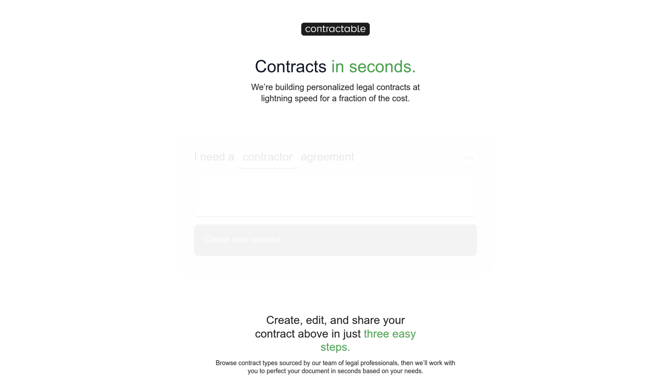 Contractable Reviews, Alternatives, and Pricing updated September 2025
