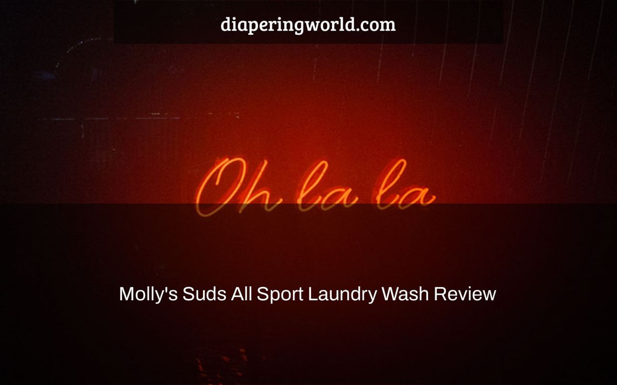Molly’s Suds All Sport Laundry Wash Review – diaperingworld.com