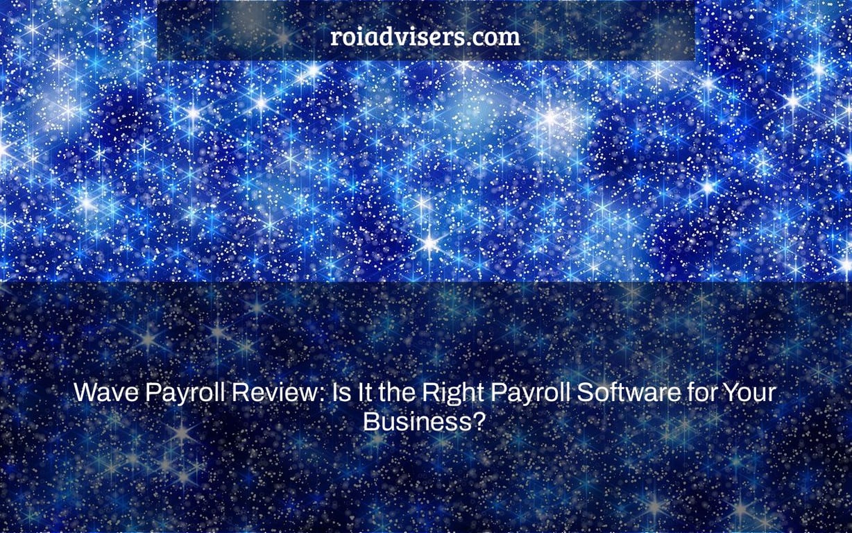 Wave Payroll Review: Is It the Right Payroll Software for Your Business ...