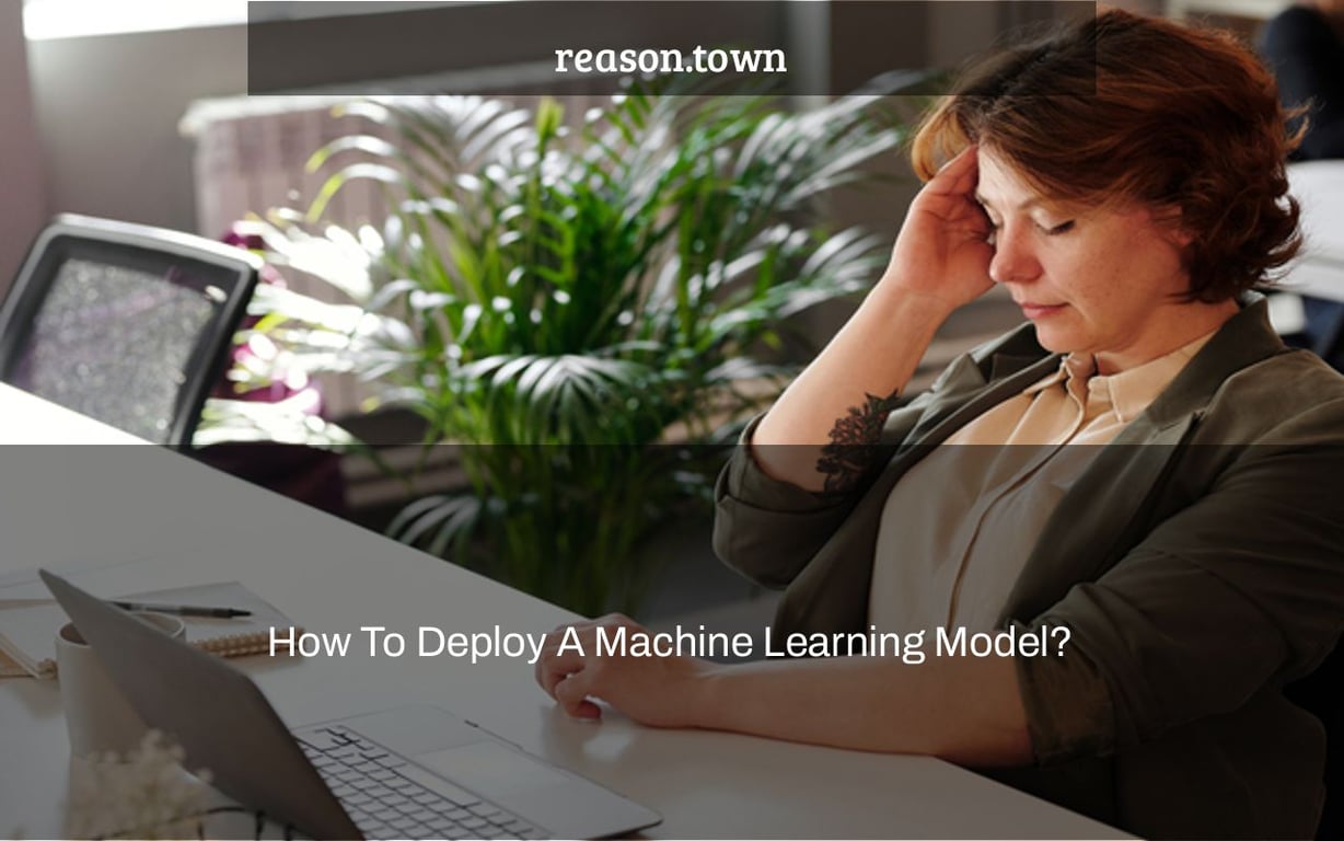 How To Deploy A Machine Learning Model? - reason.town