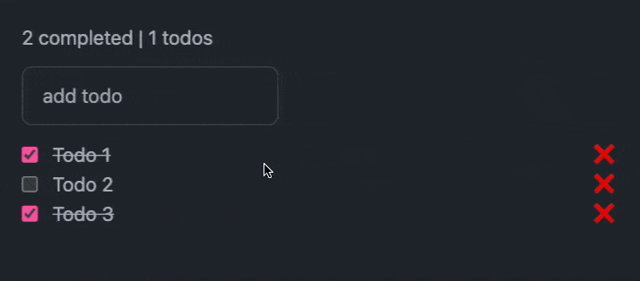 Demo: CRUD Todo List