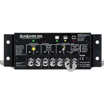 Morningstar SunSaver PWM Solar Charge Controller | Solamp