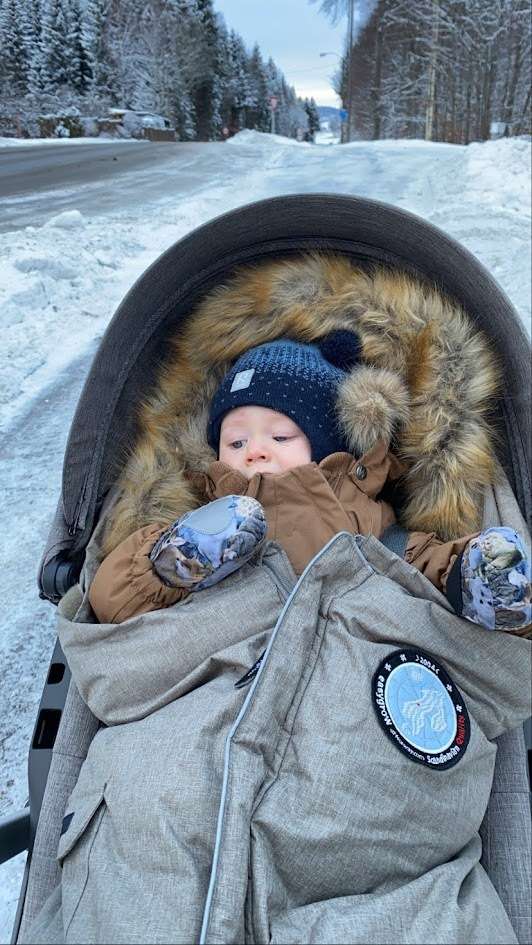 Slik gjør du vogn og baby klar for minusgrader! | OhDearBaby